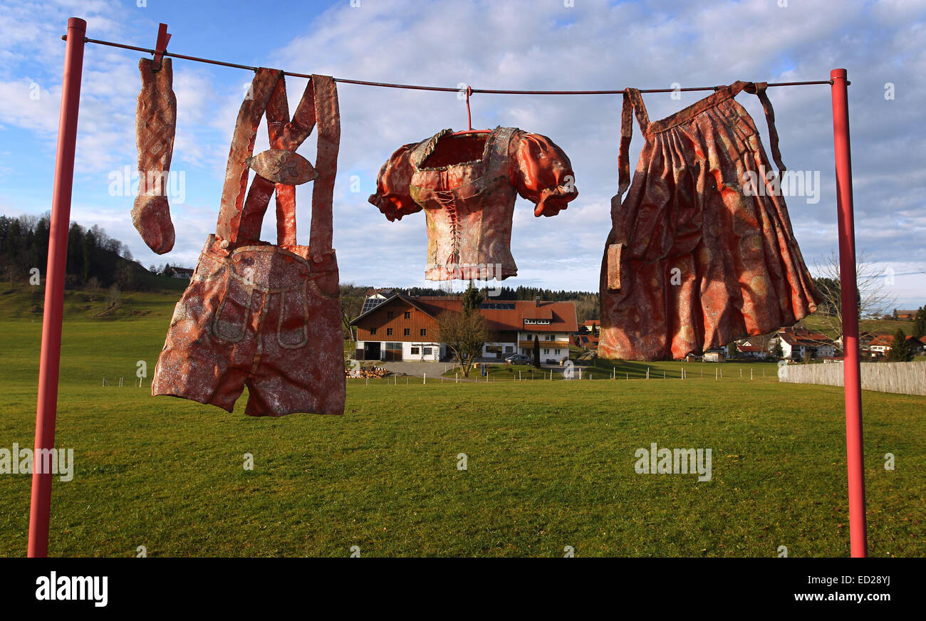 Clothesline art installation hi-res stock photography and images - Alamy