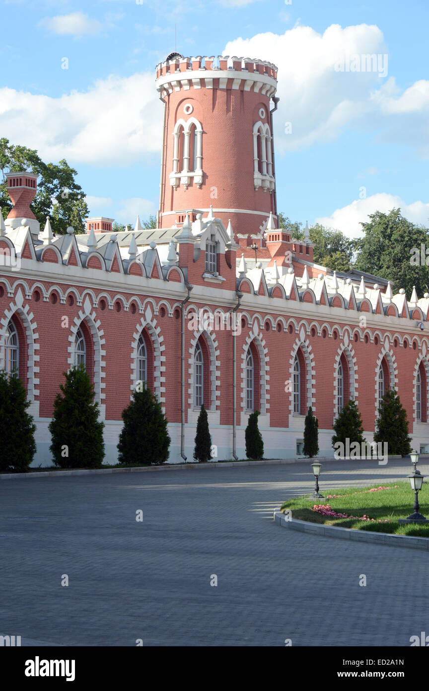 The Tower The Petrovsky Palace Evening Stock Photo - Alamy
