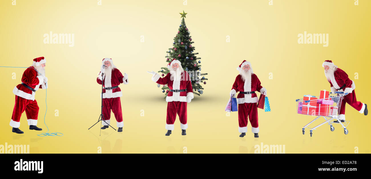 Different colour christmas baubles hi-res stock photography and images ...