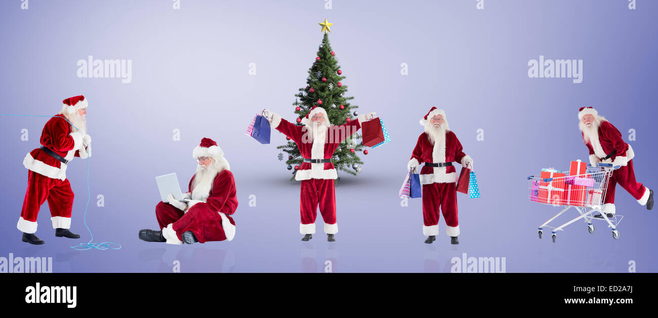 Different colour christmas baubles hi-res stock photography and images ...