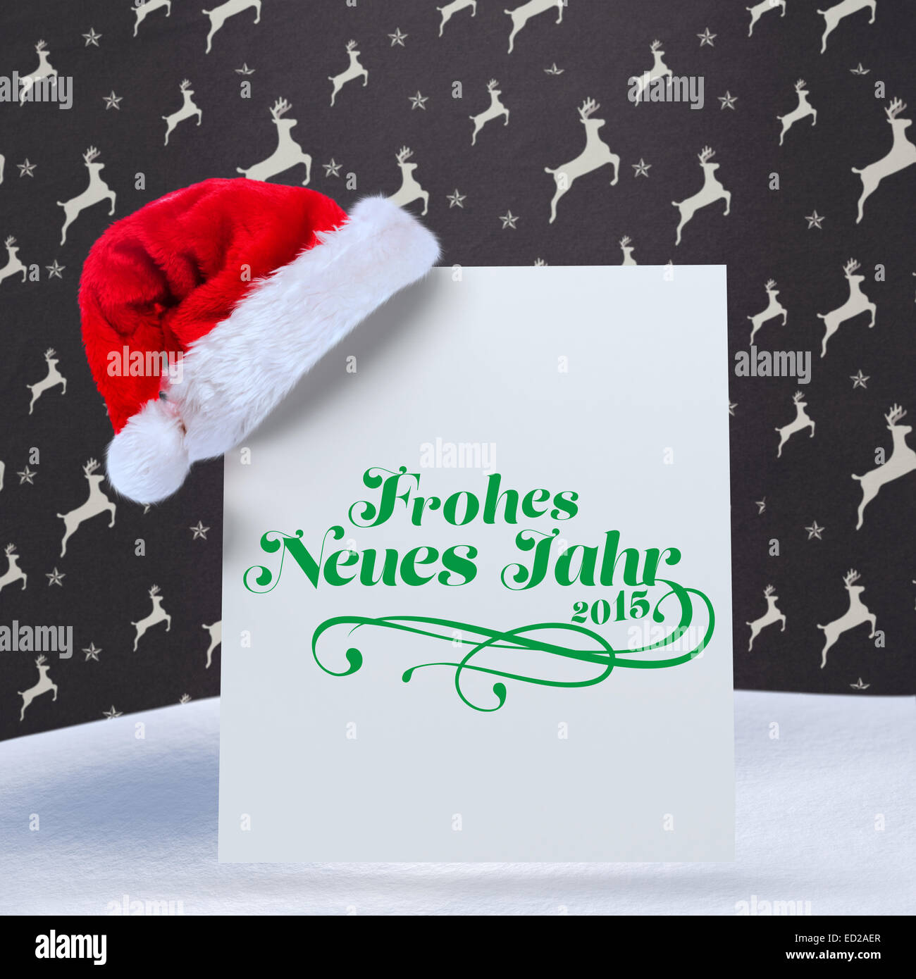 Frohes neues jahr poster hi-res stock photography and images - Alamy