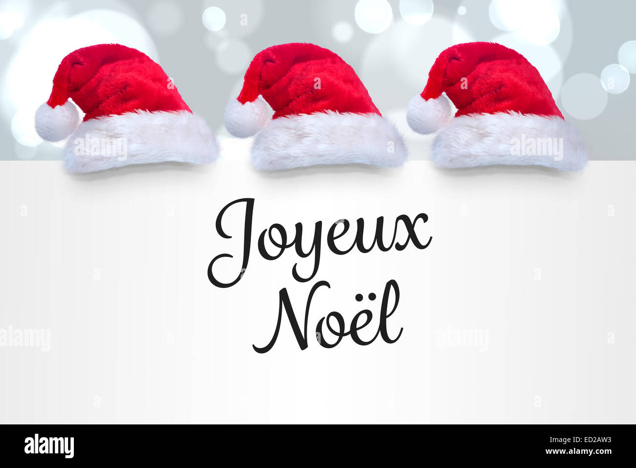Joyeux noel poster hi-res stock photography and images - Alamy