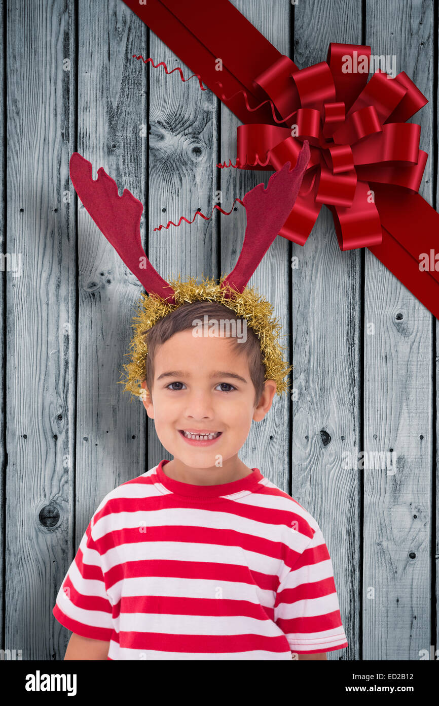 Boy wearing antlers hi-res stock photography and images - Alamy