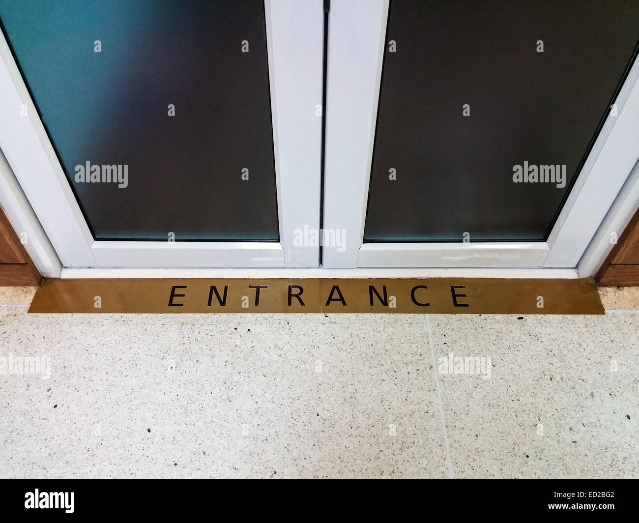 Entrance label in front of the office room Stock Photo - Alamy