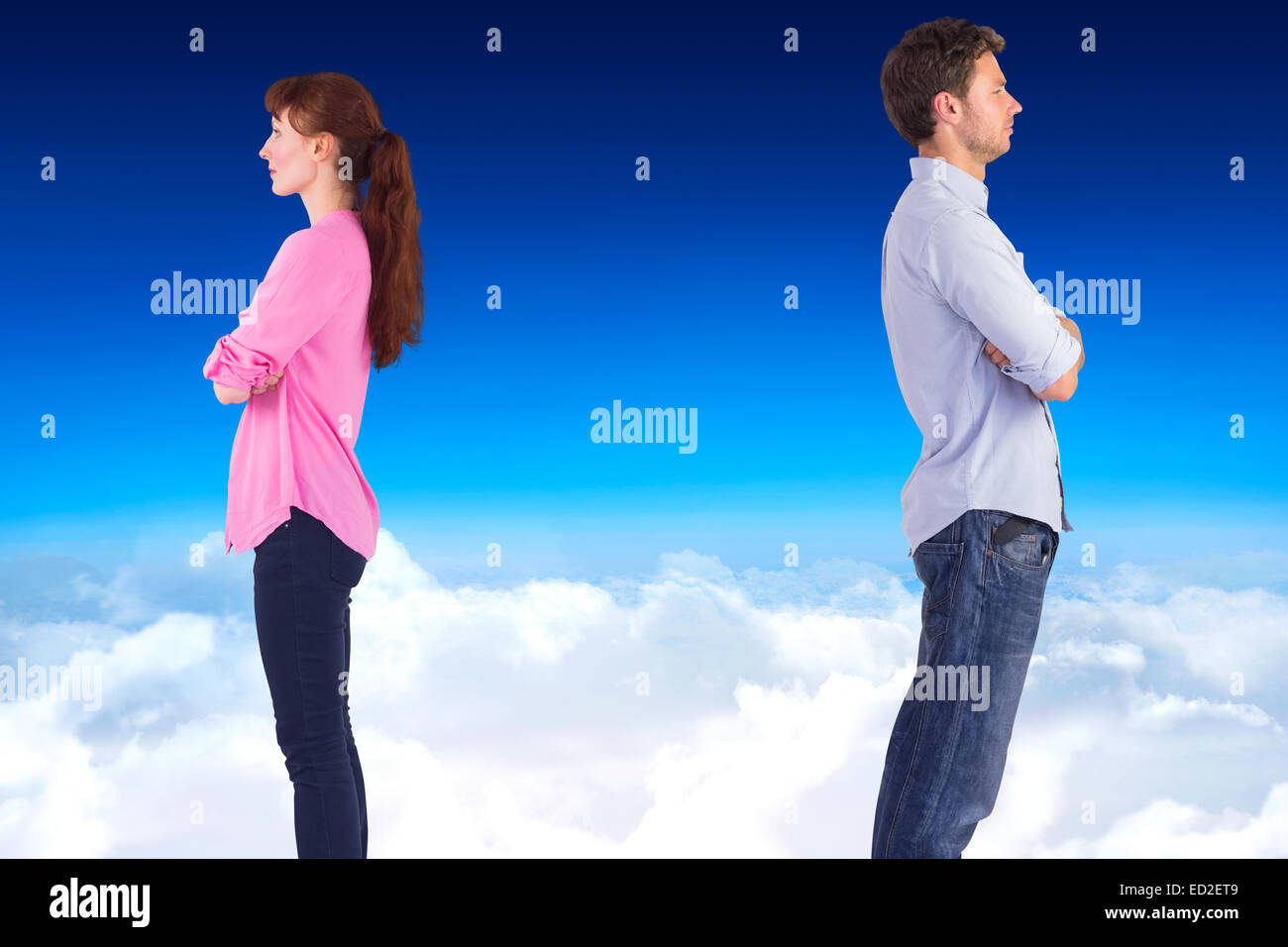 Woman facing away hi-res stock photography and images - Alamy