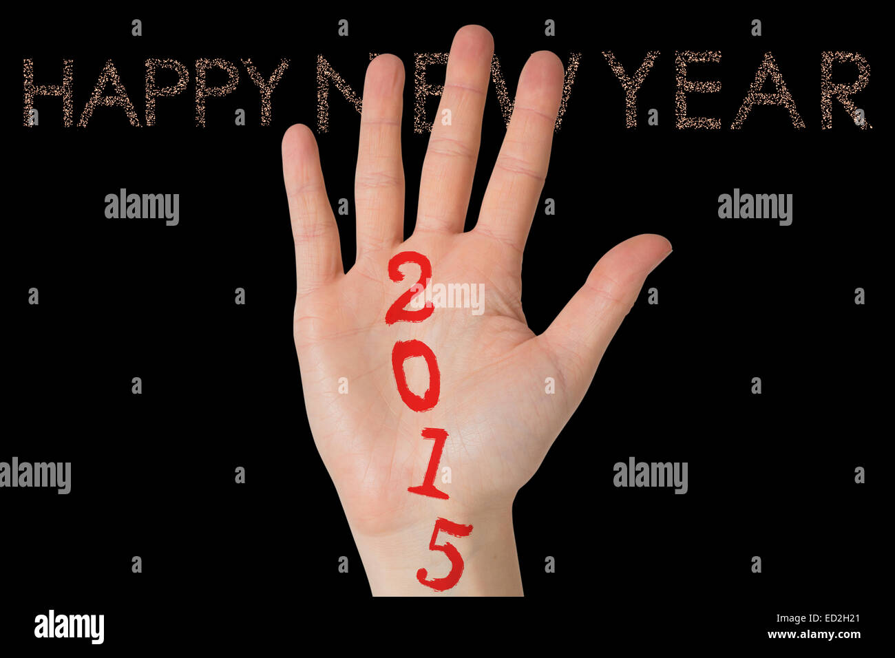 Composite image of hand with fingers spread out Stock Photo - Alamy