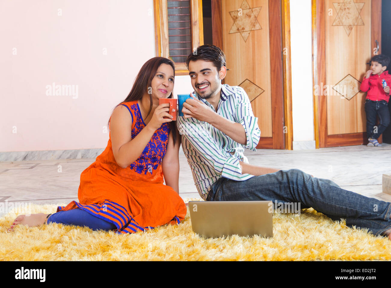 Portrait barefoot model long hi-res stock photography and images - Alamy