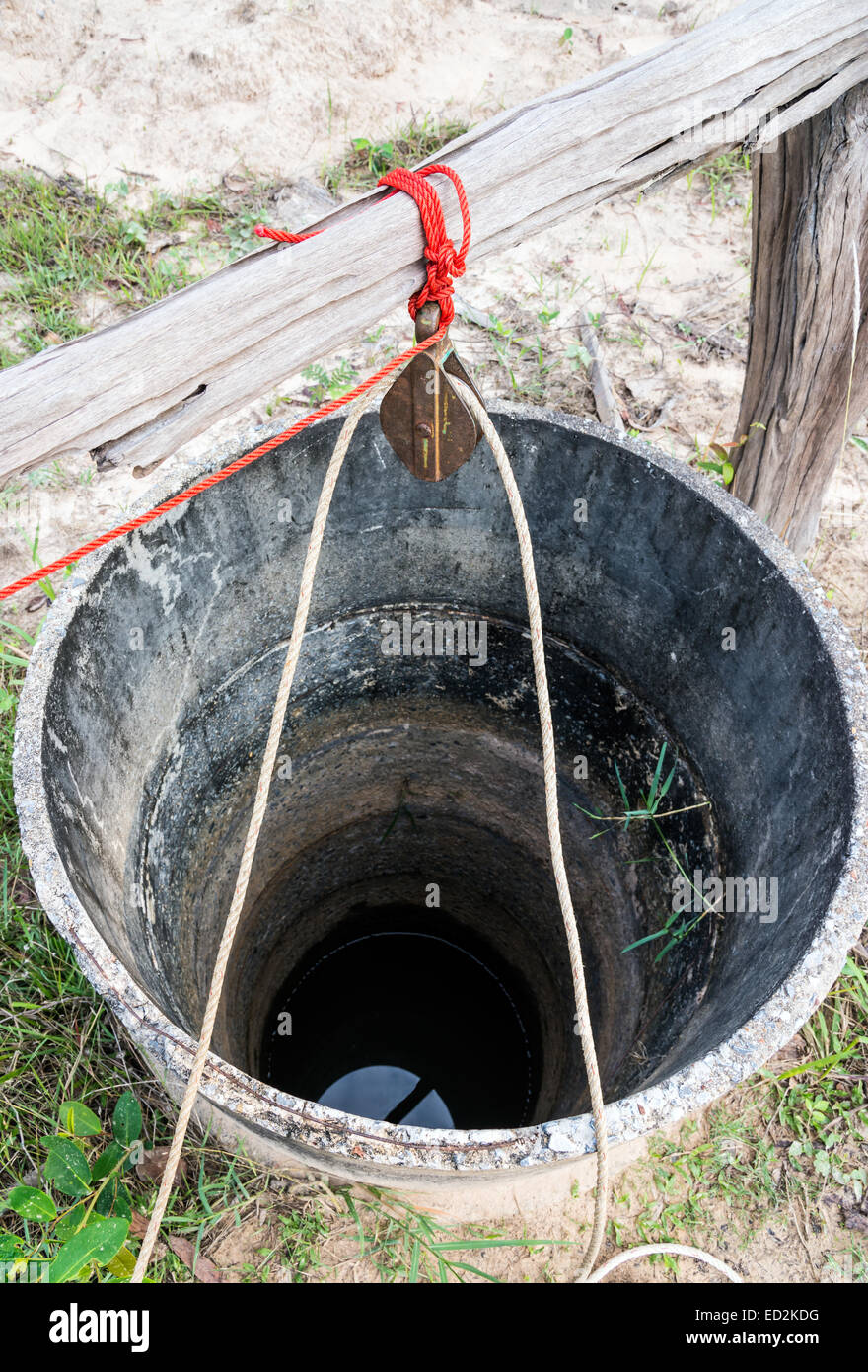 Cement well hi-res stock photography and images - Alamy