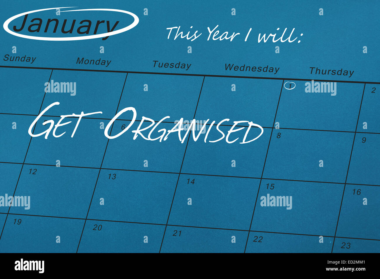 Composite image of this year i will Stock Photo - Alamy