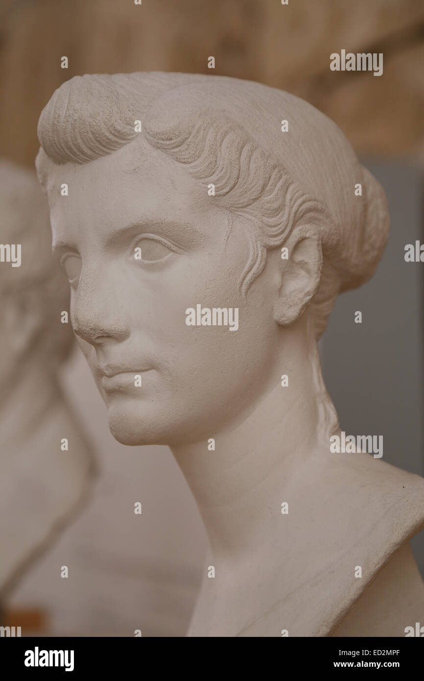 Octavia the Younger (69BC-11BC). Sister of the Emperor Augustus. Fourth ...