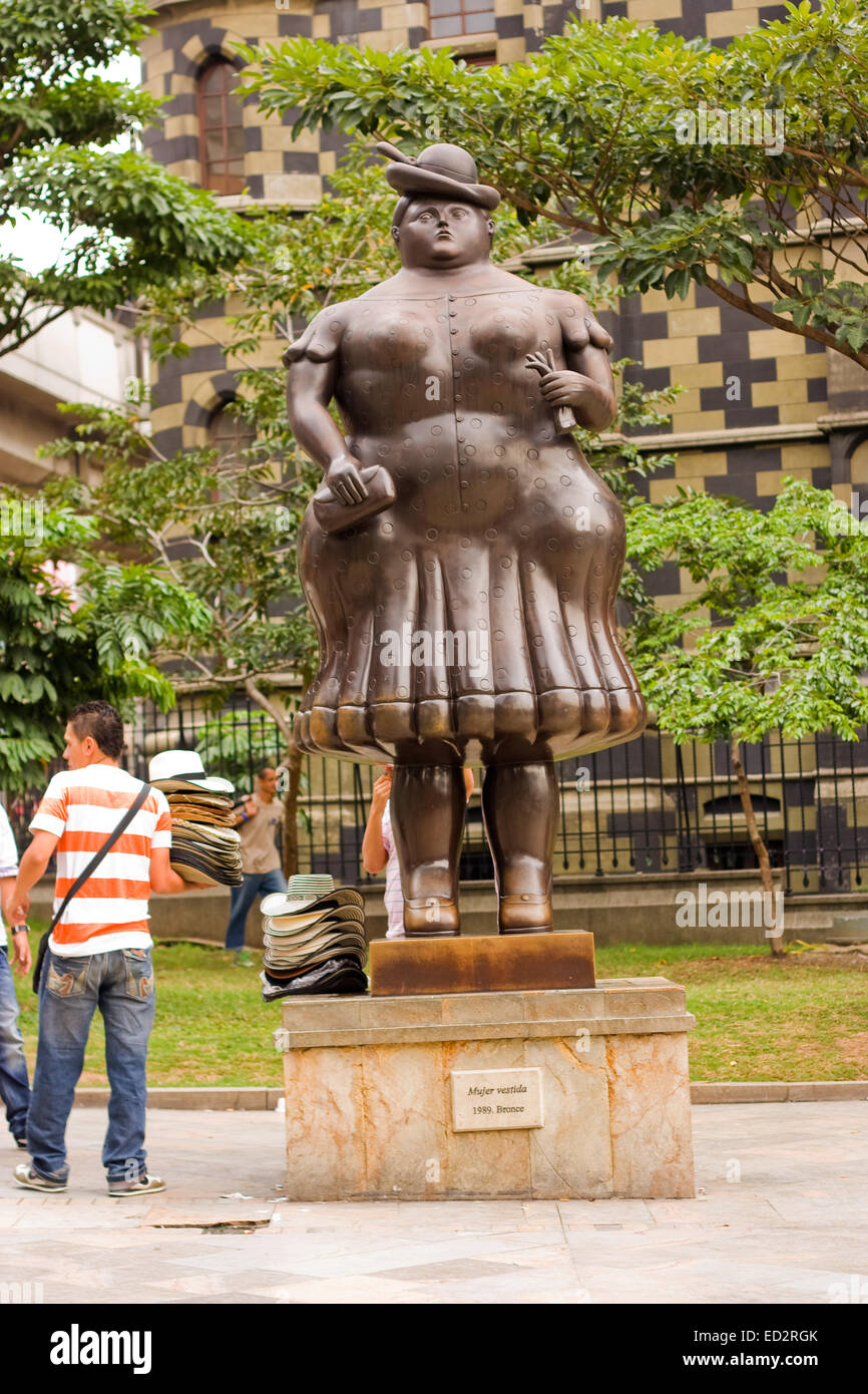 Sculpture by fernando botero medellin hi-res stock photography and ...