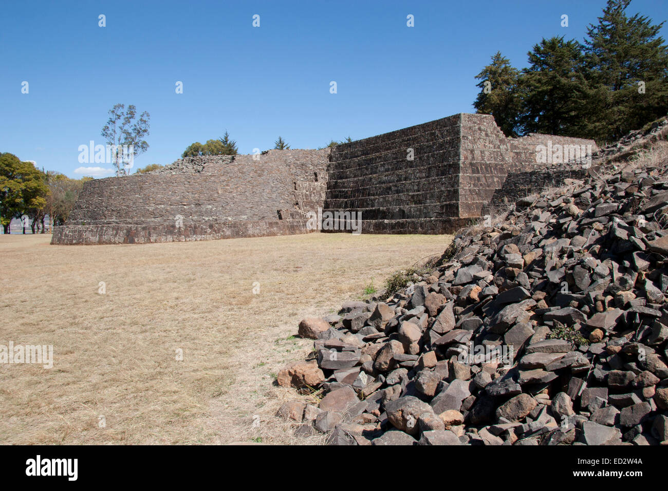 The Tarascan ruins of Tzintzuntzan are one of the chief ancient sites ...