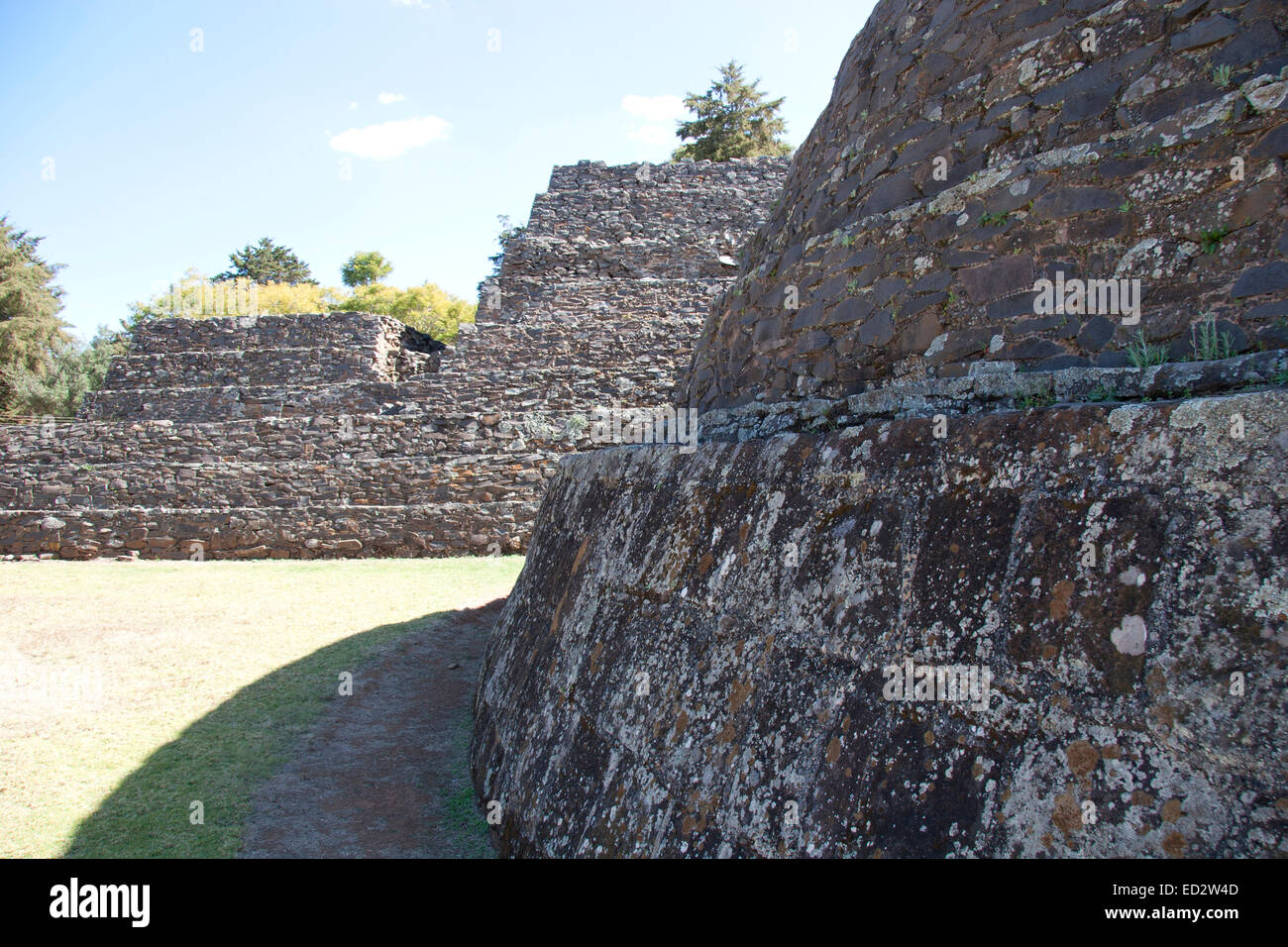 The Tarascan ruins of Tzintzuntzan are one of the chief ancient sites ...