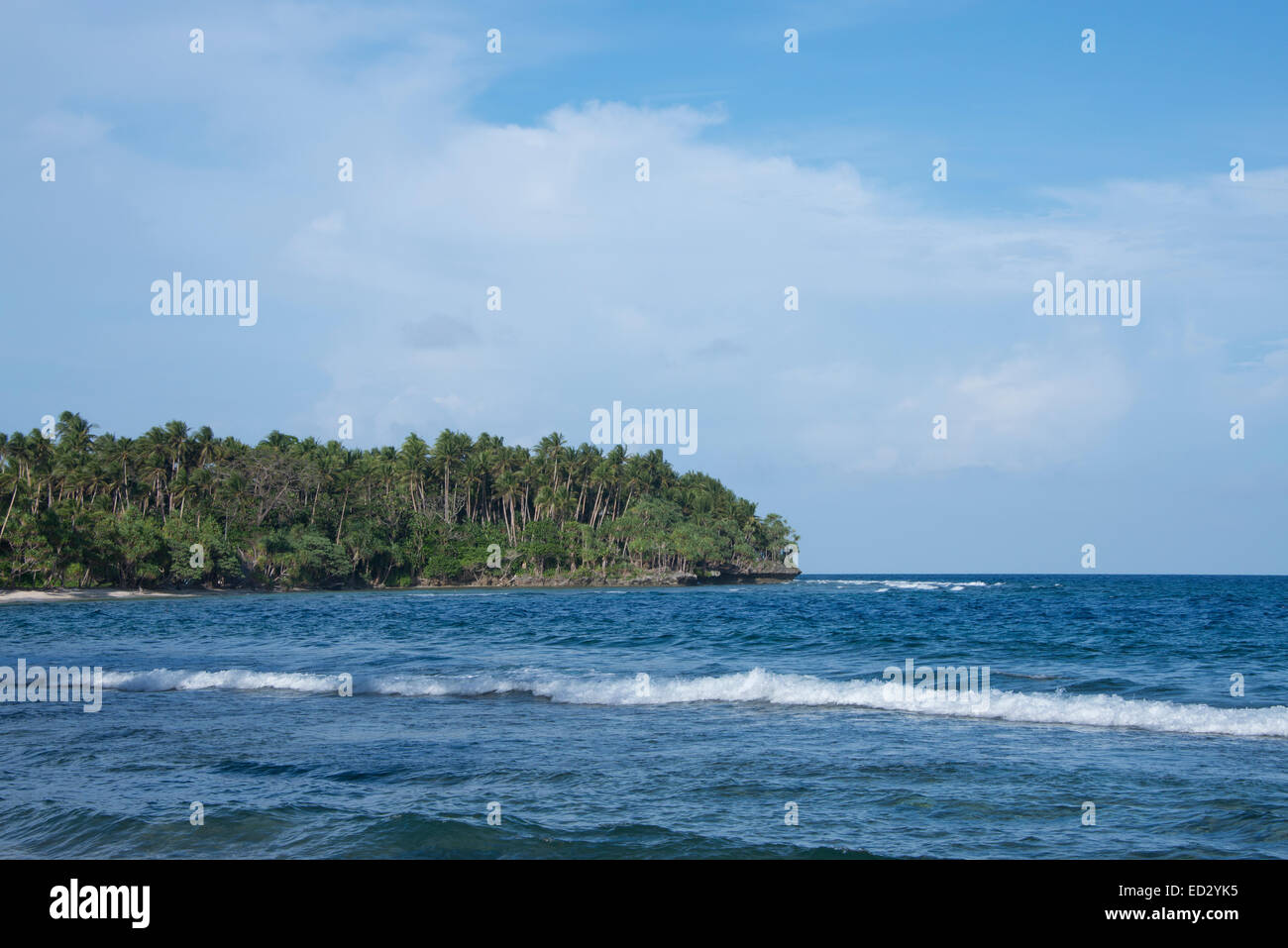 Melanesia, Papua New Guinea, Bismarck Sea, Tuam Island. Scenic Pacific ...