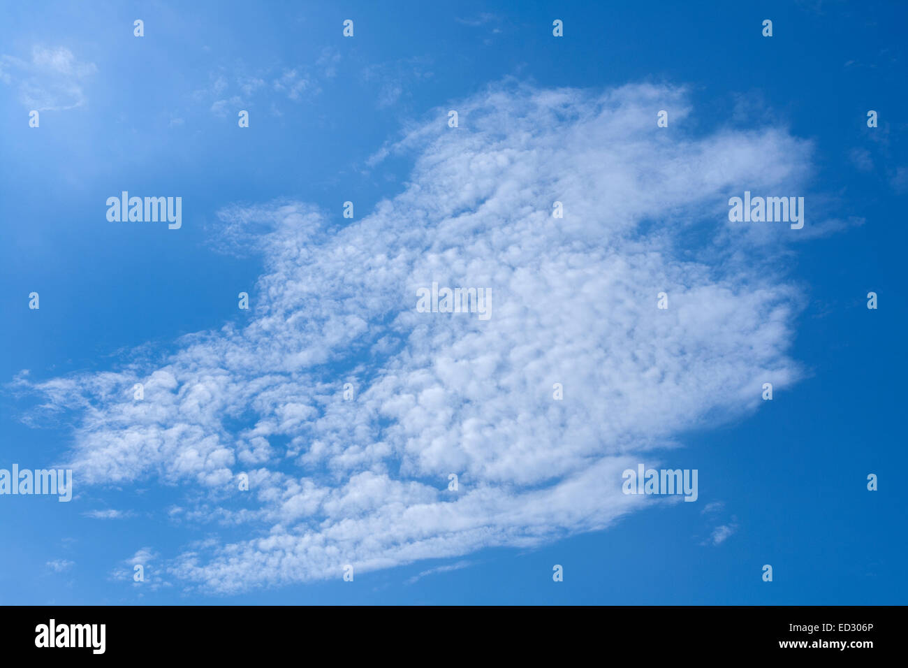 blue sky and large clouds Stock Photo - Alamy