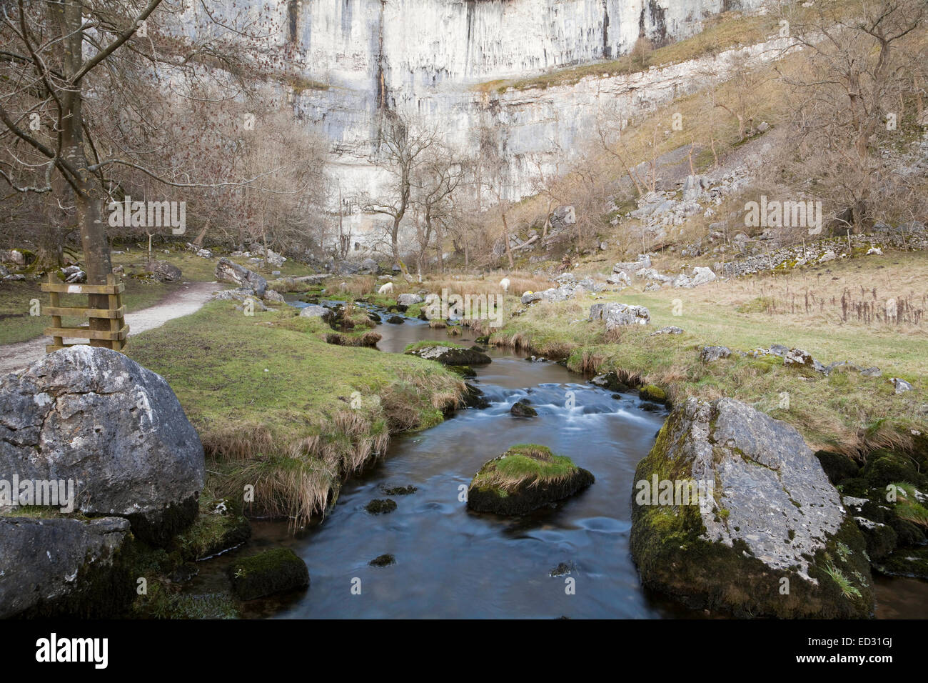 Malham beck hi-res stock photography and images - Alamy