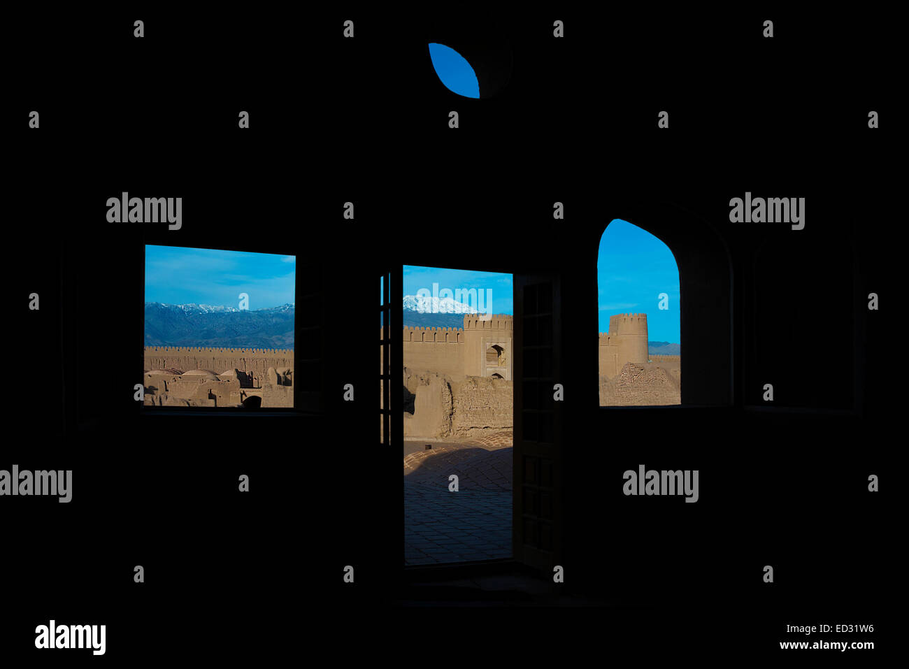 Rayen citadel, City of Rayen, Kerman Province, Iran Stock Photo - Alamy