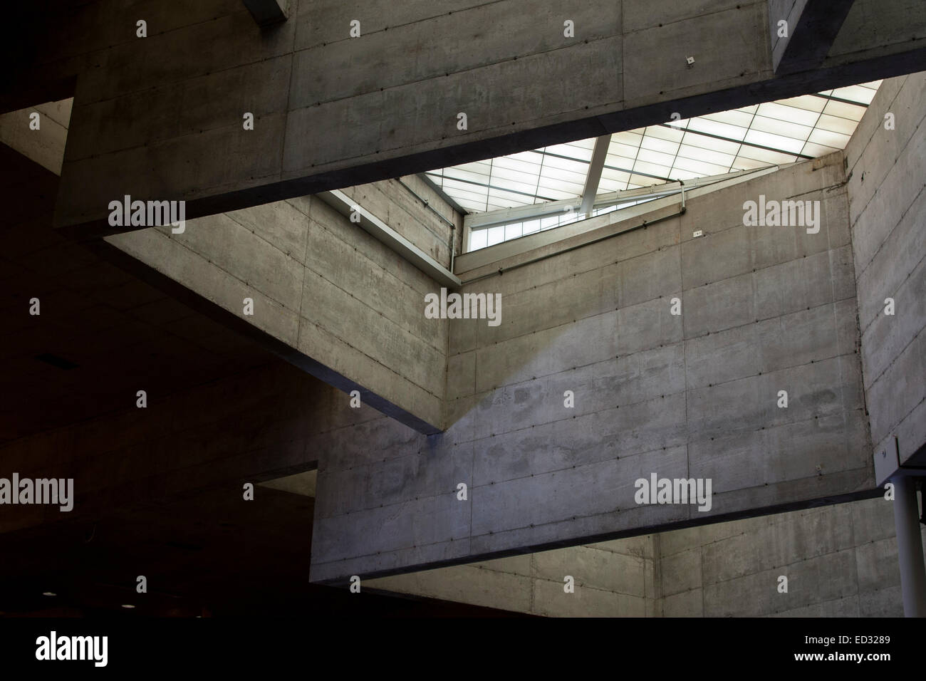 Inside The University Art Museum on the Cal Berkeley campus Stock Photo ...