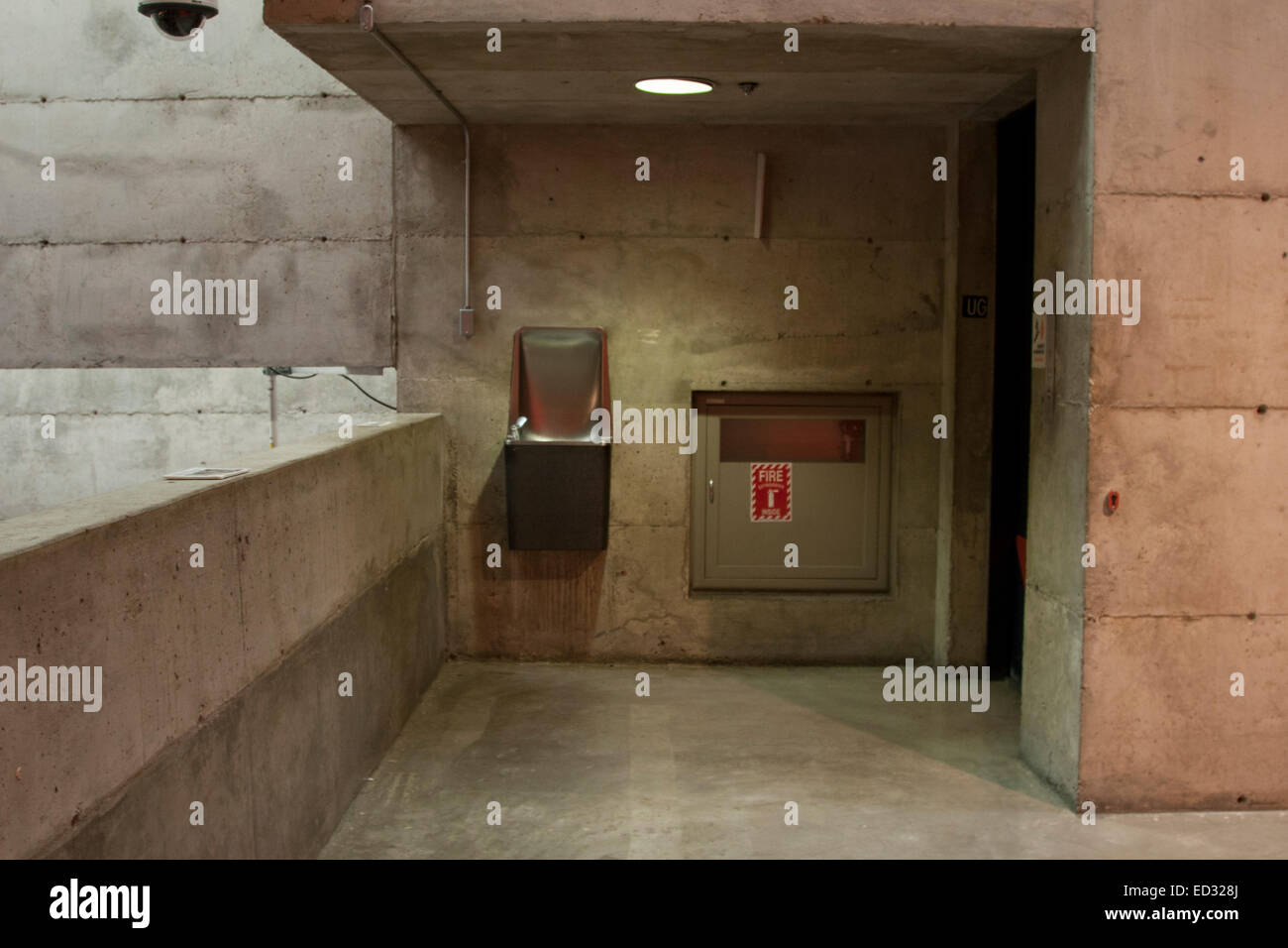 Inside The University Art Museum on the Cal Berkeley campus Stock Photo ...