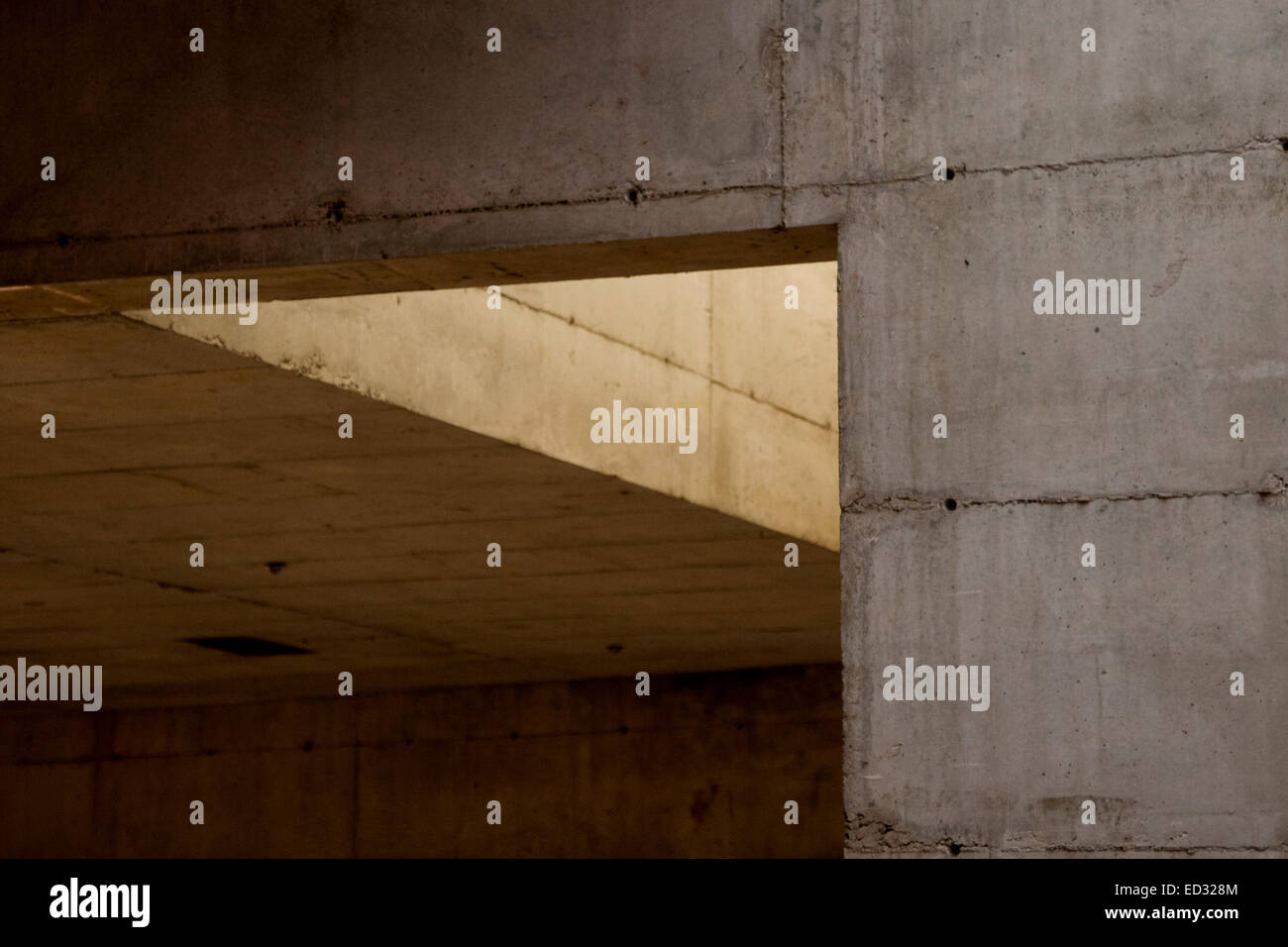 Inside The University Art Museum on the Cal Berkeley campus Stock Photo ...