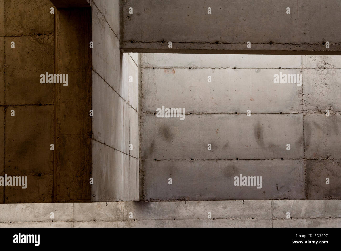 Inside The University Art Museum on the Cal Berkeley campus Stock Photo ...