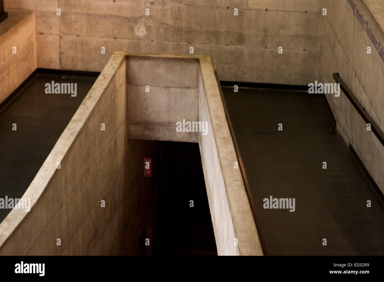 Inside The University Art Museum on the Cal Berkeley campus Stock Photo ...