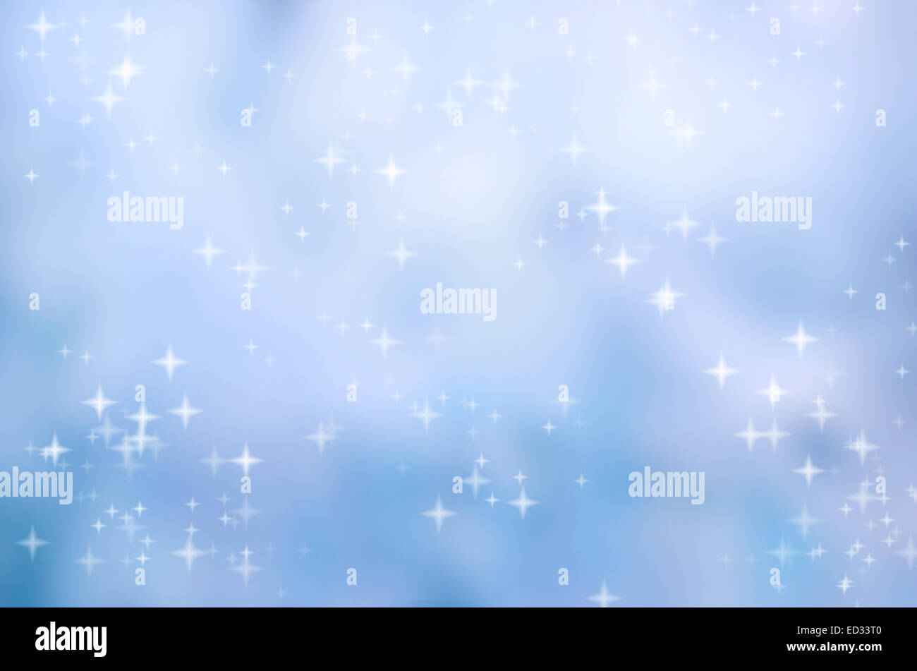 Abstract blue bokeh defocused background Stock Photo - Alamy