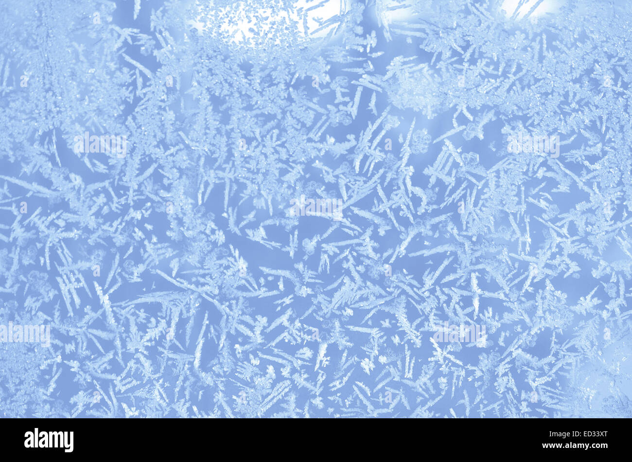 Frosted glass. Ice patterns on winter glass Stock Photo - Alamy