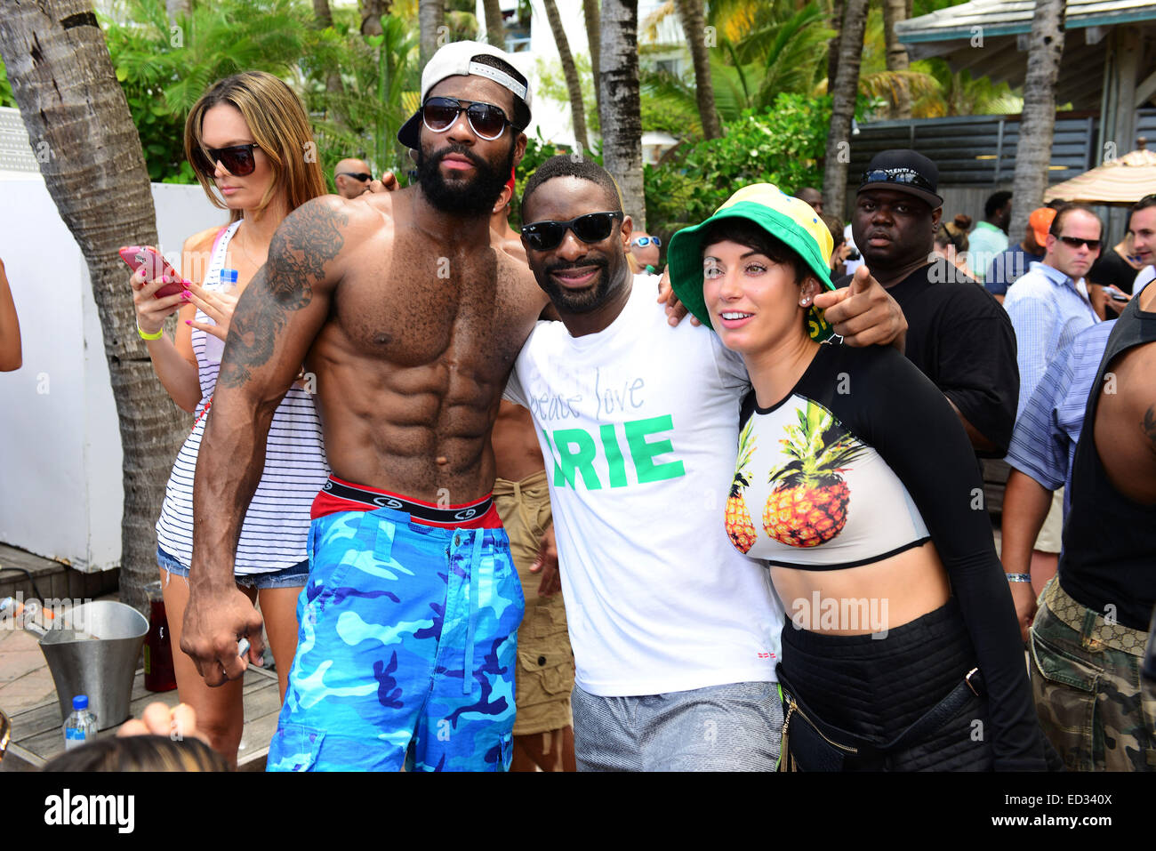 10th Annual Irie Weekend - BBQ Beach Bash Featuring: Braylon Edwards,DJ ...