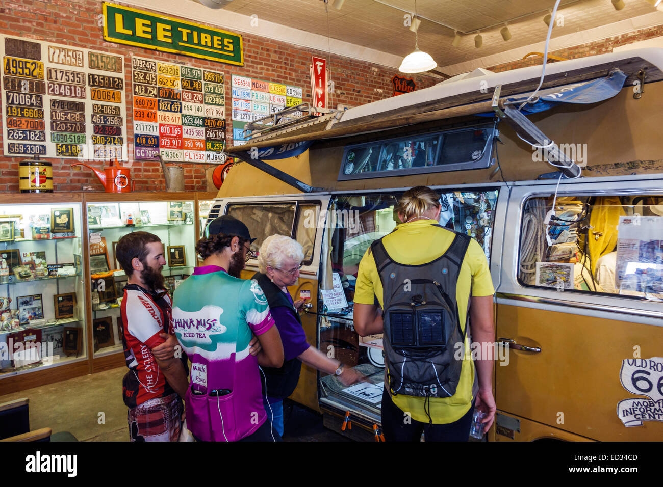 Inside route 66 museum hi-res stock photography and images - Alamy