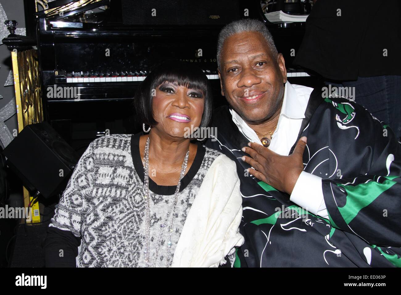 Backstage at the Broadway musical After Midnight at the Brooks Atkinson ...