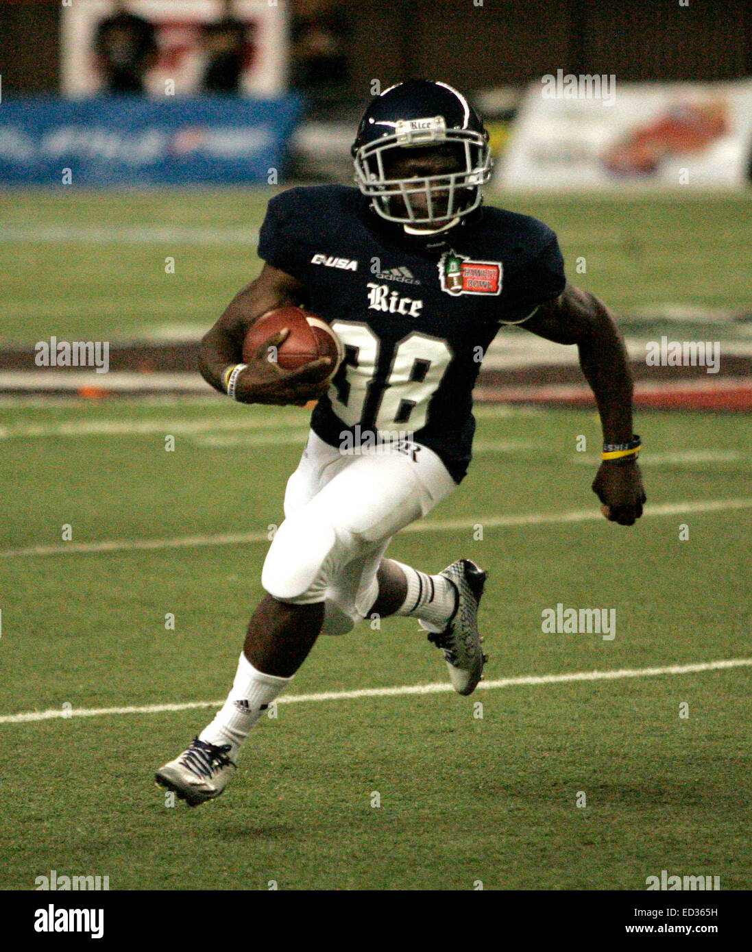 Honolulu, Hawaiian. 24th Dec, 2014. Rice Owls running back Jayson ...