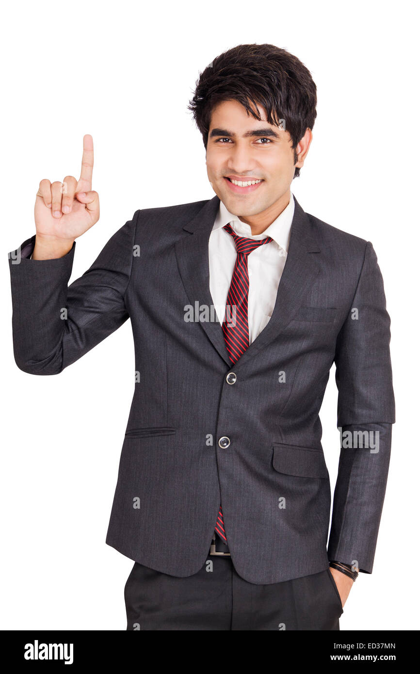 1 indian Business Man showing finger Stock Photo - Alamy 1 indian Business Man showing finger Stock Photo - Alamy