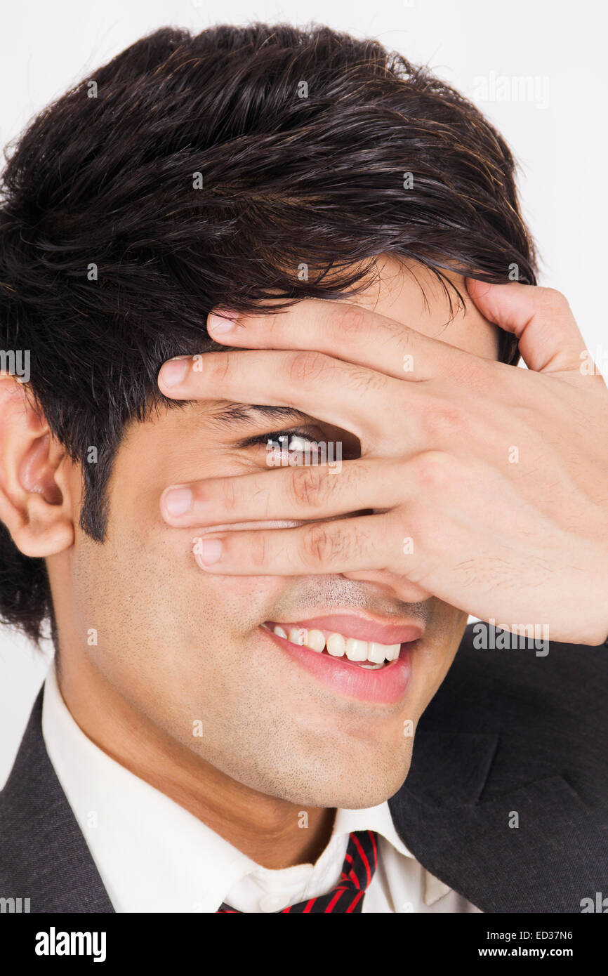 1 indian Business Man fun Stock Photo - Alamy