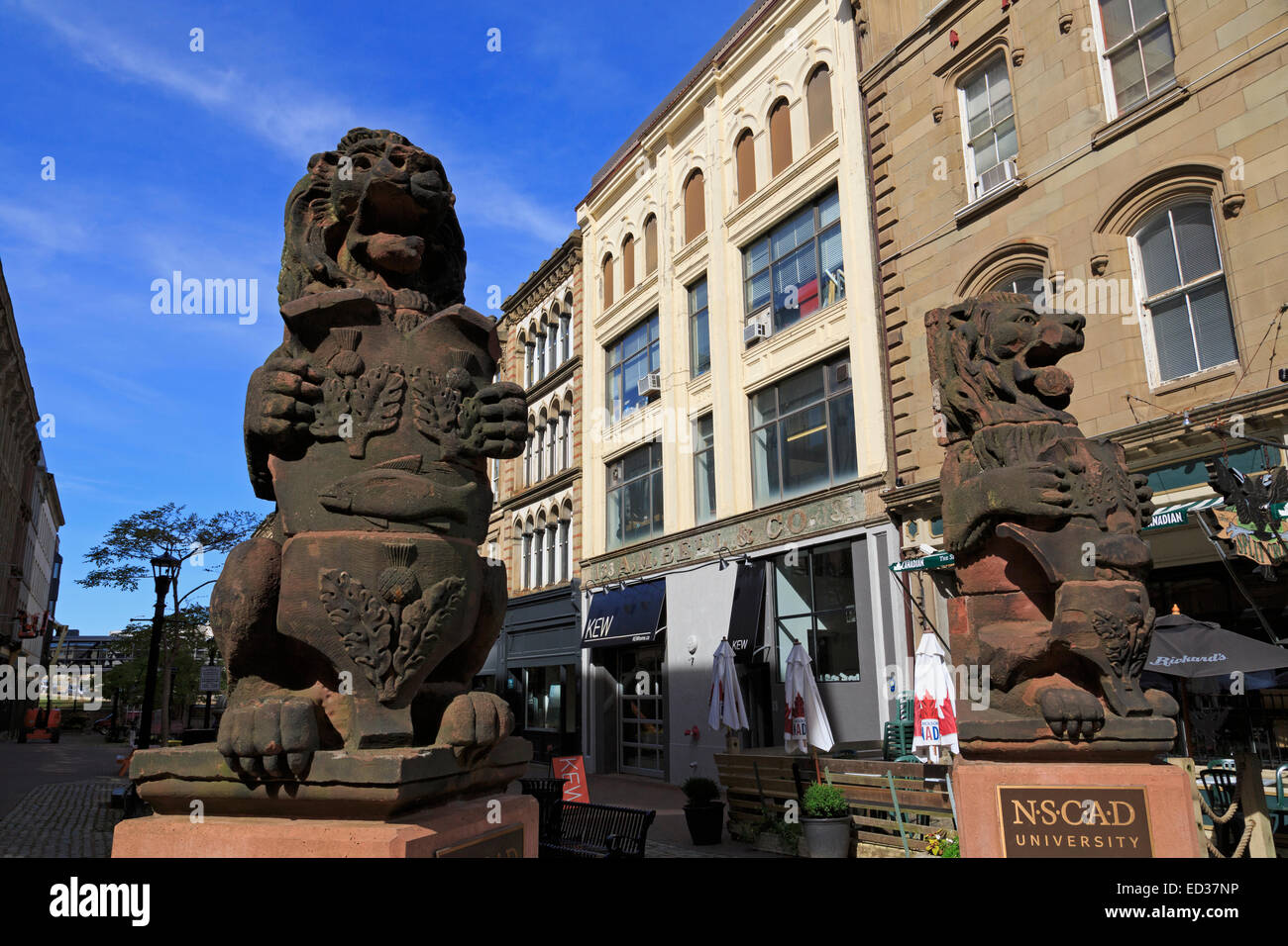 NSCAD University, Granville Street, Halifax, Nova Scotia, Canada Stock ...