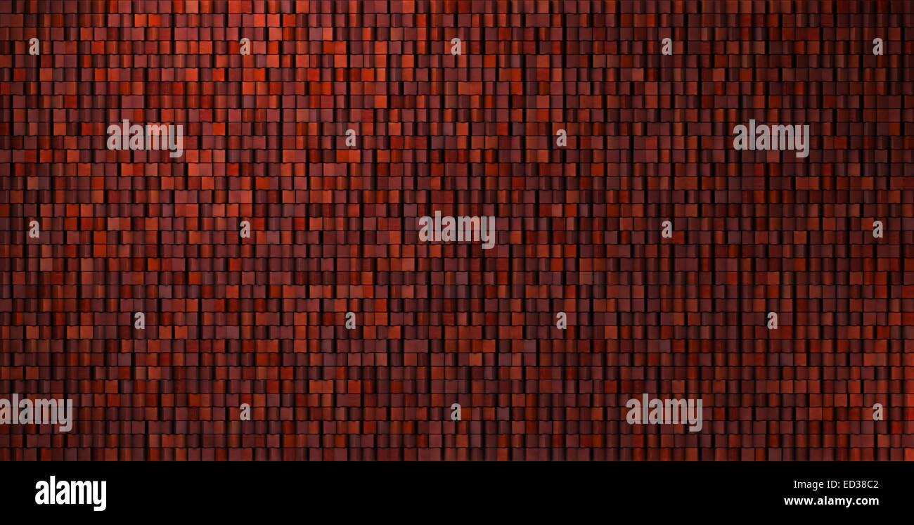 Red square tile hi-res stock photography and images - Alamy