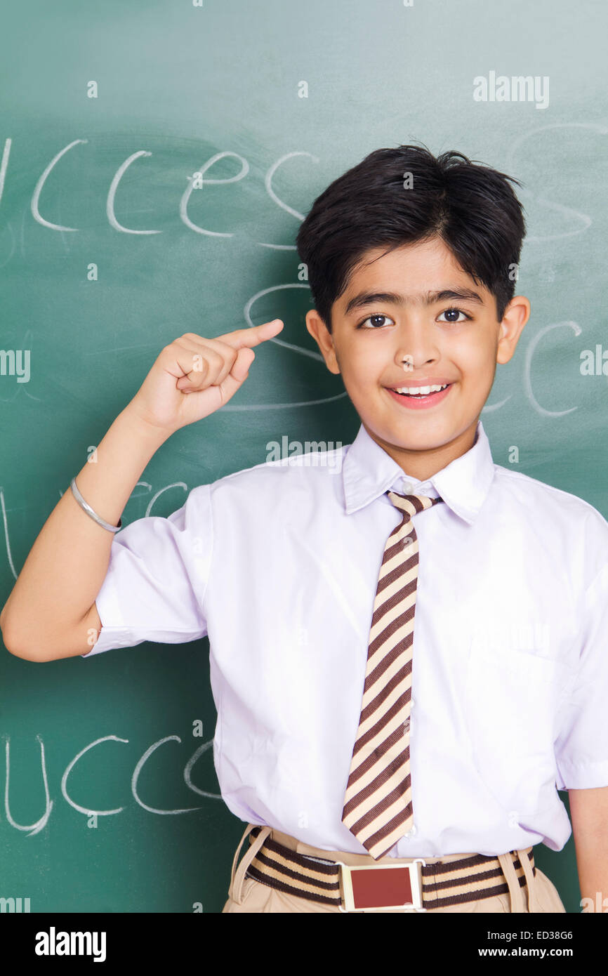 1 indian child boy student Classroom fun Stock Photo - Alamy
