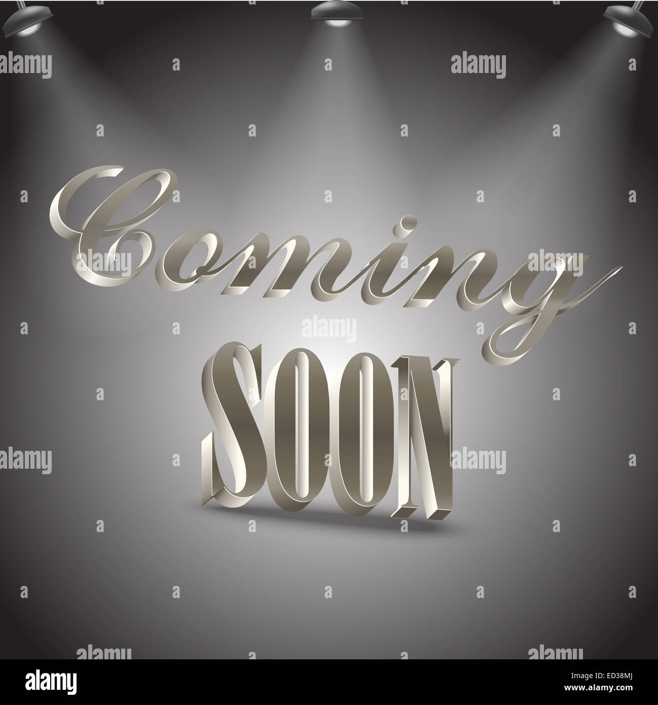 Coming soon, vector image Stock Photo - Alamy