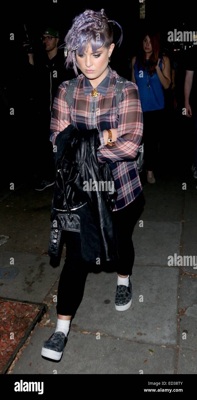 Kelly Osbourne leaves a Ray-Ban party at Mack Sennett studios Featuring ...