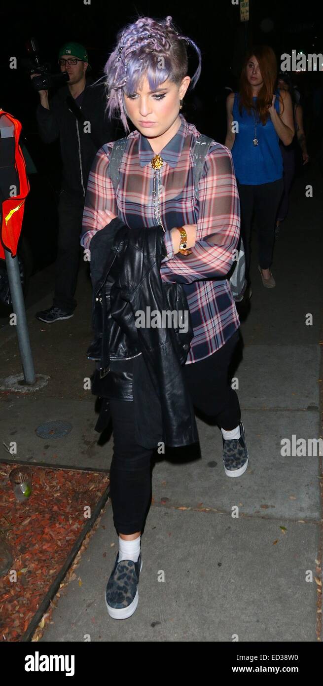 Kelly Osbourne leaves a Ray-Ban party at Mack Sennett studios Featuring ...