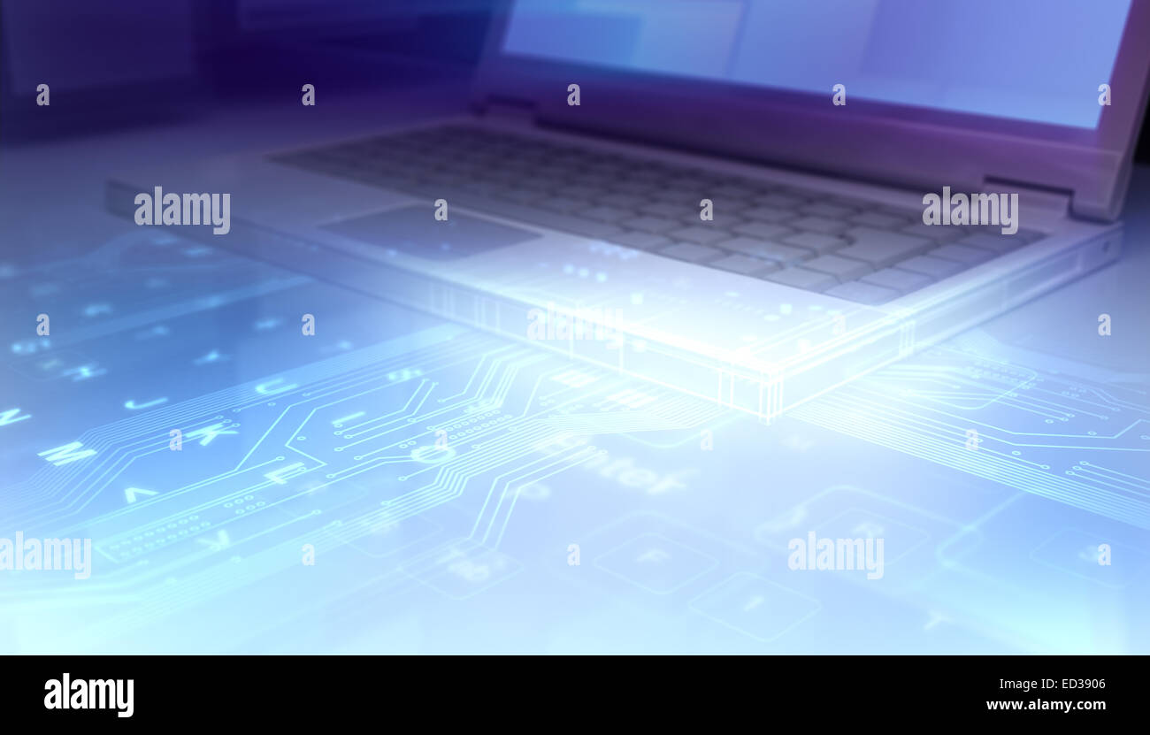 Computer circuit board letters hi-res stock photography and images - Alamy