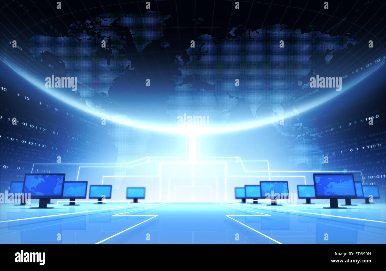 World server hi-res stock photography and images - Alamy