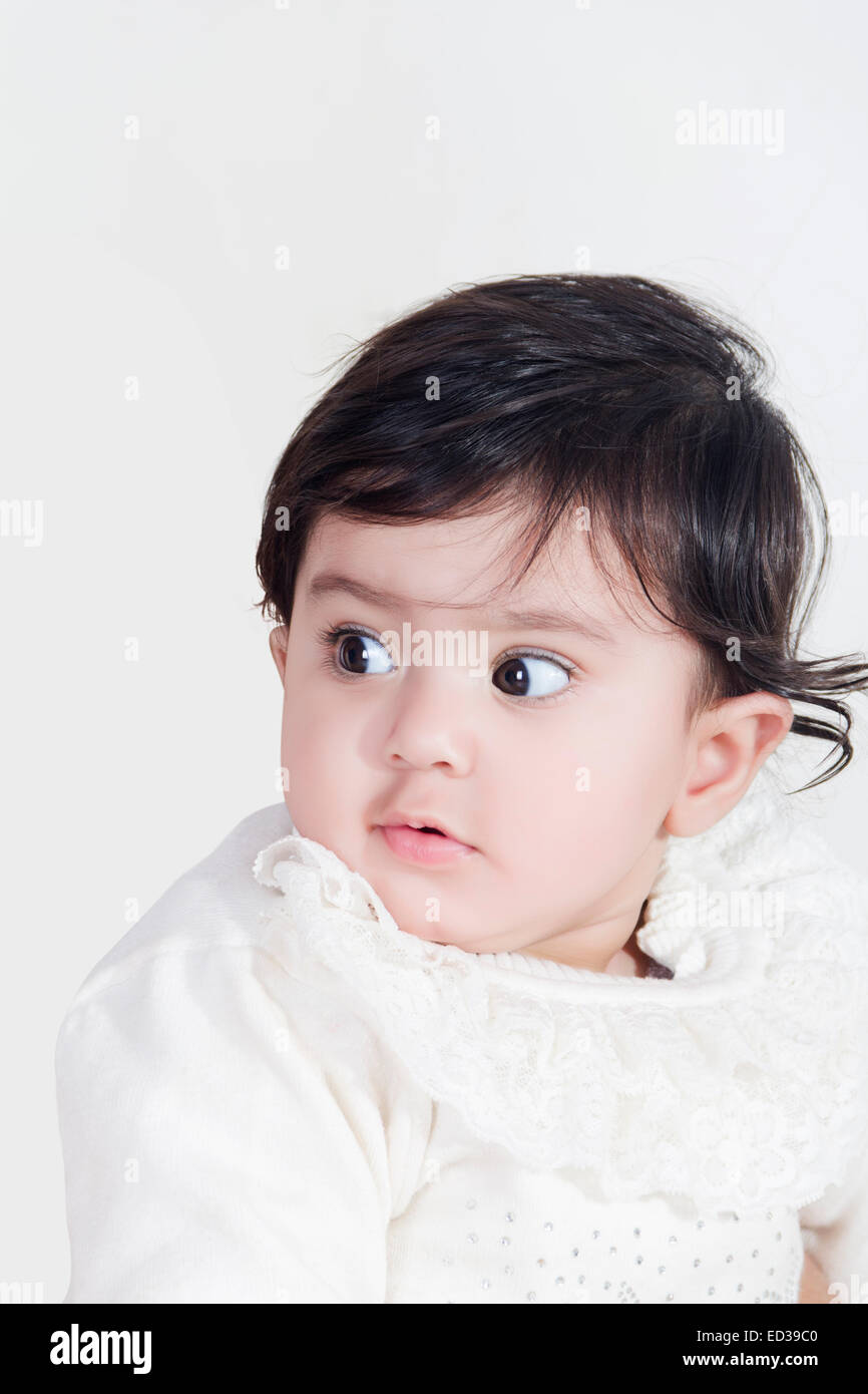 Indian girl child baby hi-res stock photography and images - Alamy