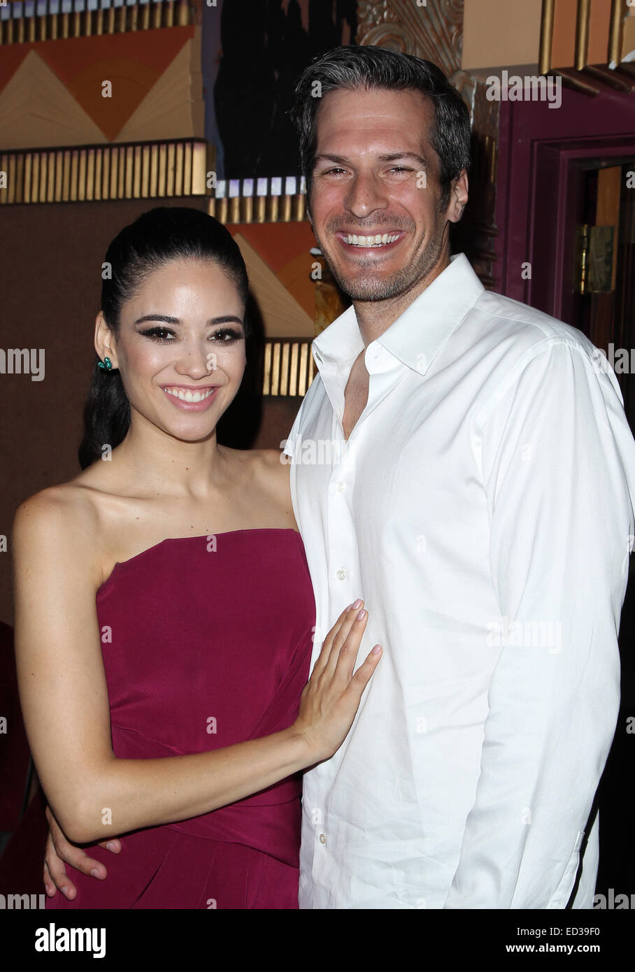 Premiere Of LA GOLDA Featuring: Edy Ganem,Boyfriend Where: Los Angeles ...