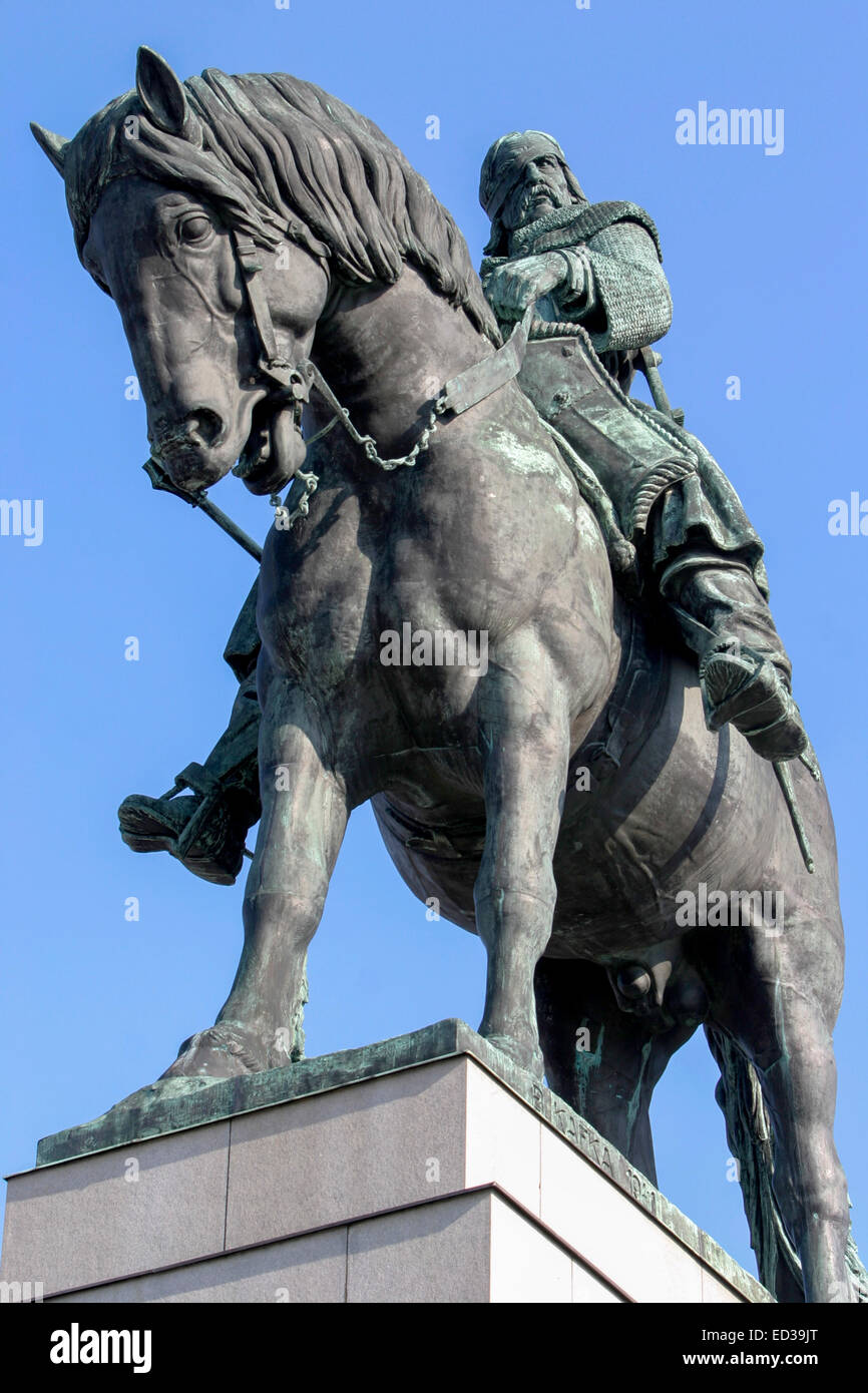 The National Monument, Vitkov Hill, Equestrian bronze statue of Jan ...