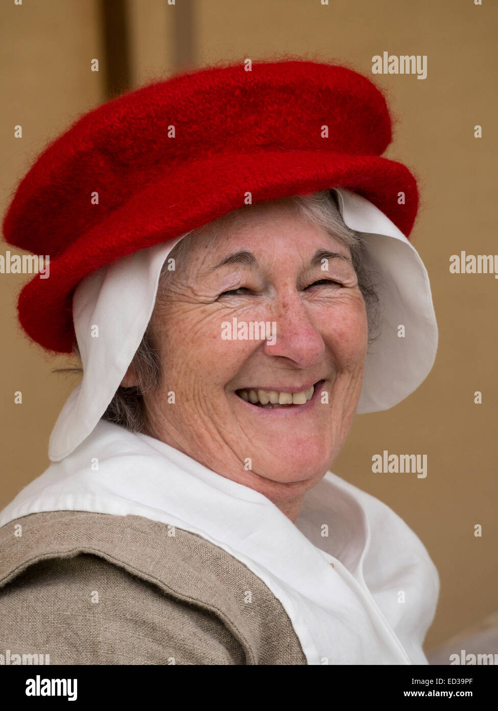 Actors perform wearing Stuart era, the 17th century, (reign of king ...