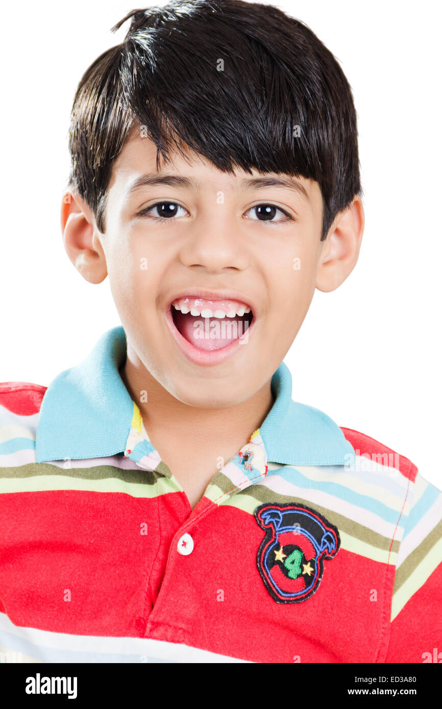 i indian child Shouting Stock Photo - Alamy