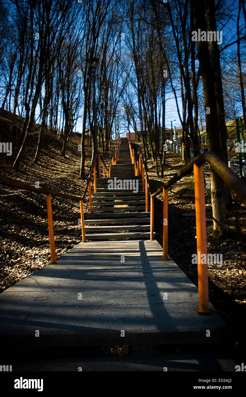 Parallel stairs hi-res stock photography and images - Alamy