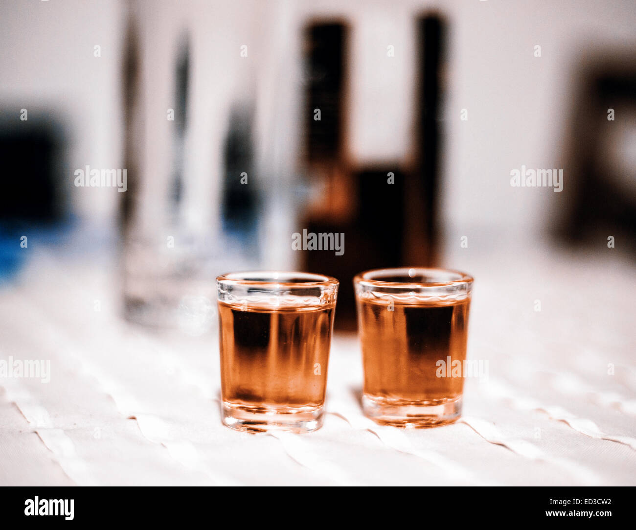 Czech traditional alcoholic drink - RUM Stock Photo - Alamy