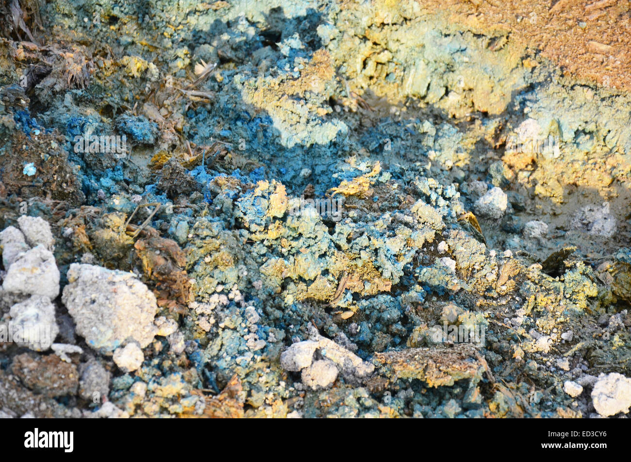 Effects Environmental from Chemicals and heavy metals in soil occur ...